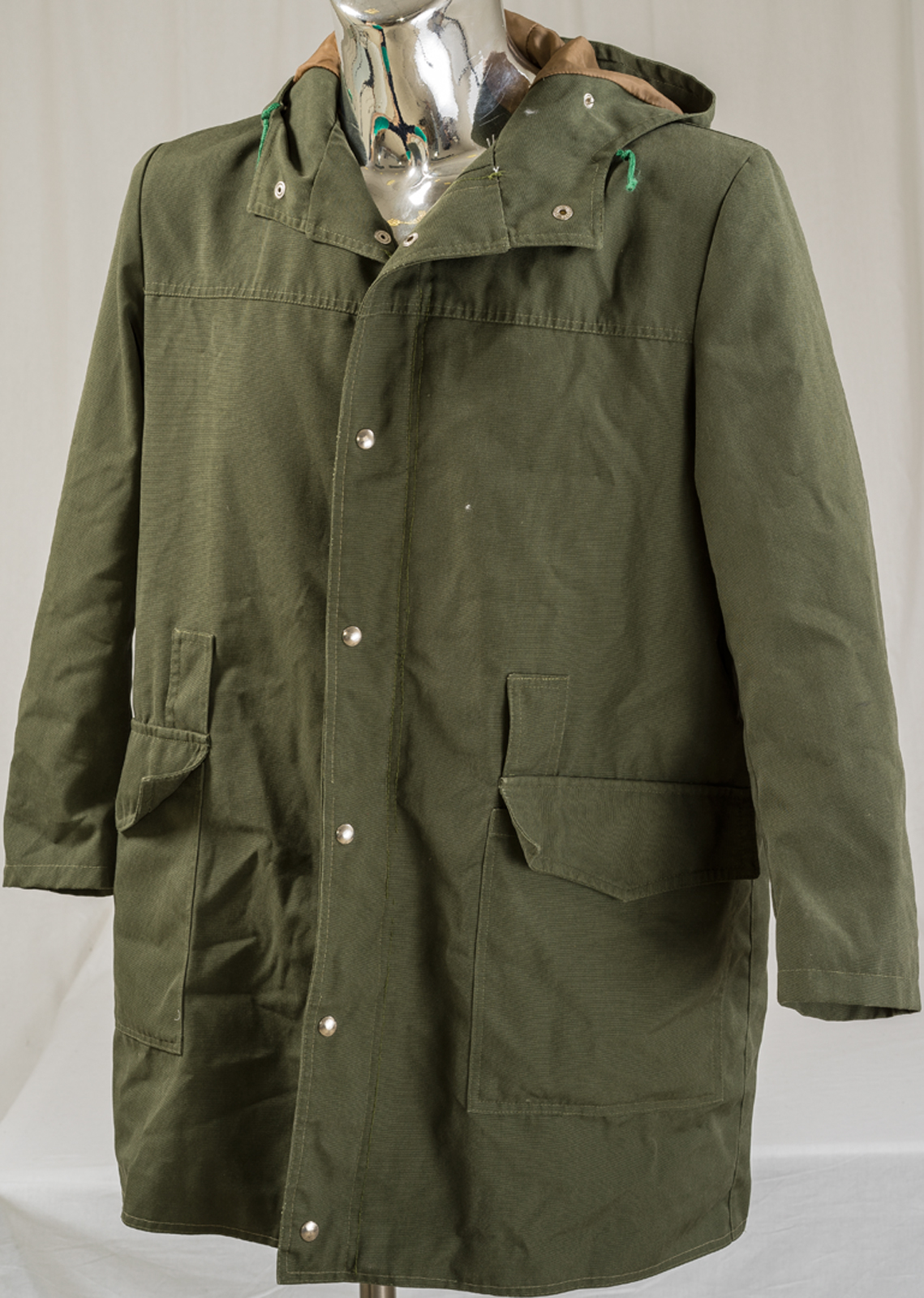 Giaccone Verde con Cappuccio