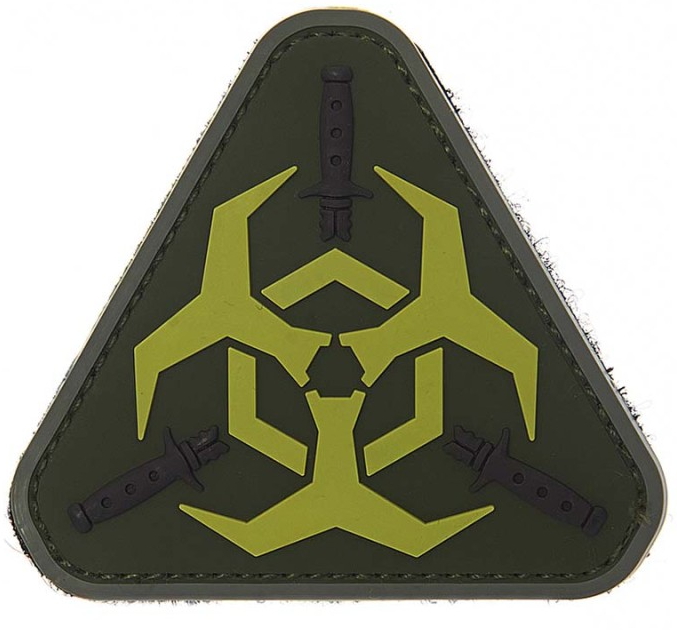 Patch Biohazard Light Green