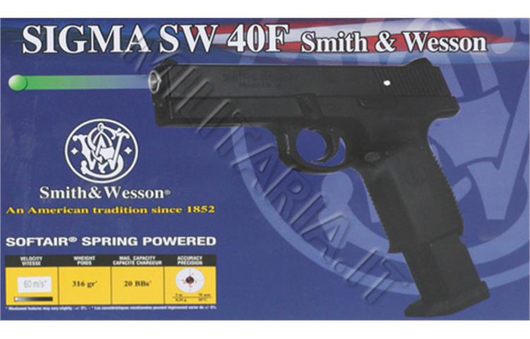 Sigma Sw 40f Smith e Wesson in Softair