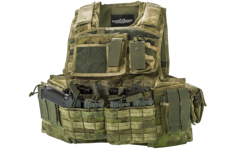 Molle Body Armor Atacs Green